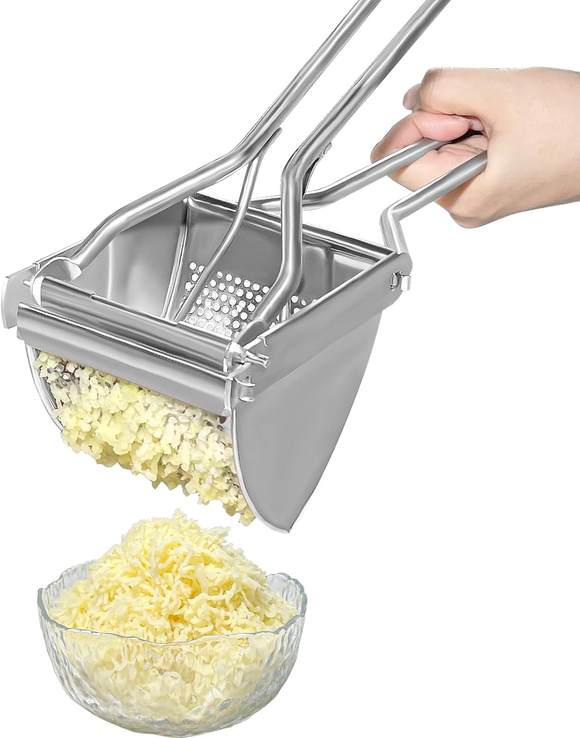 Amazon.com: Potato Ricer, Larger 22 oz Heavy Duty Potato Masher ...
