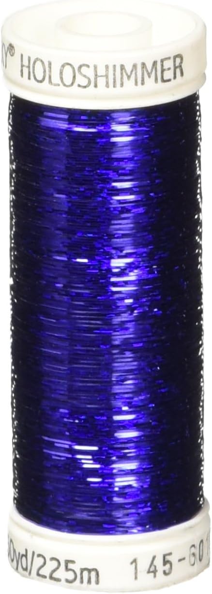 Amazon.com: Sulky of America Holoshimmer Polyester Metallic Thread, 250 ...