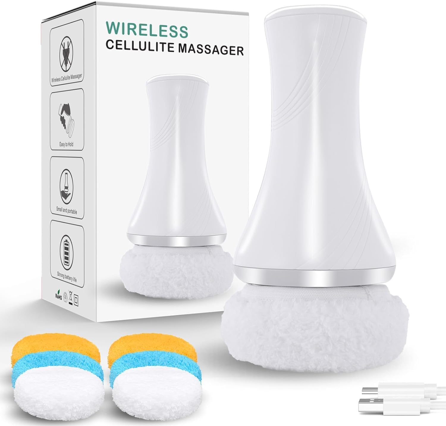 Amazon.com: Handheld Cellulite Massager-Body Sculpting Machine with ...