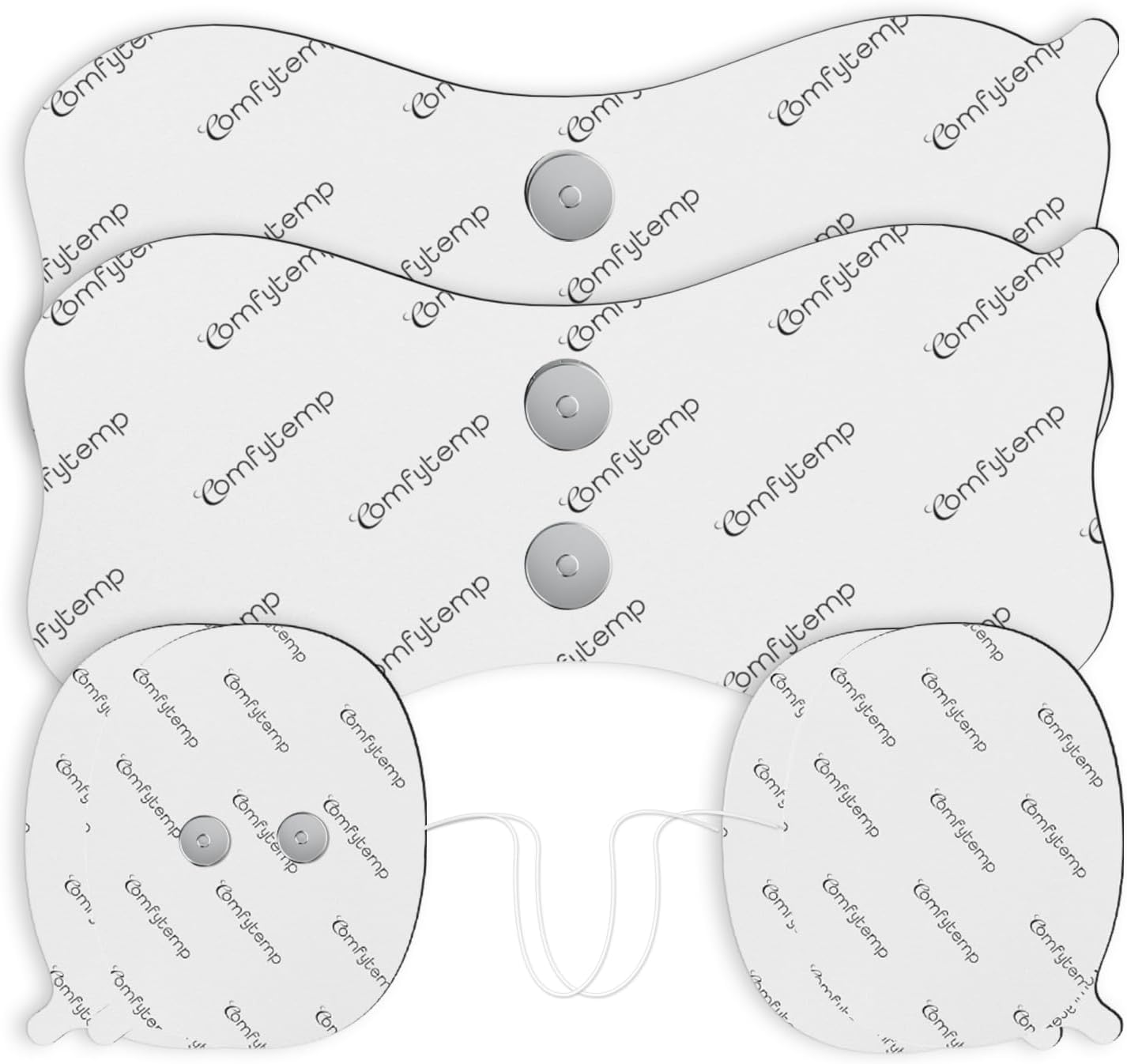 Comfytemp Wireless Tens Machine Pads for Model K6114 K6122, 4 Pack ...