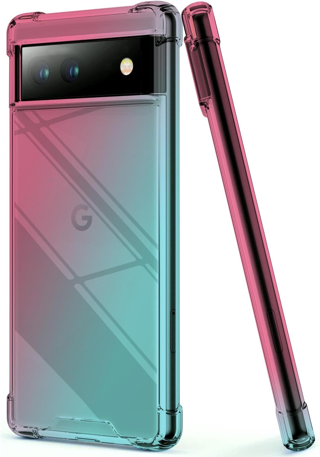 Amazon.com: KIOMY Case for Google Pixel 8a Shockproof Bumper Protective ...