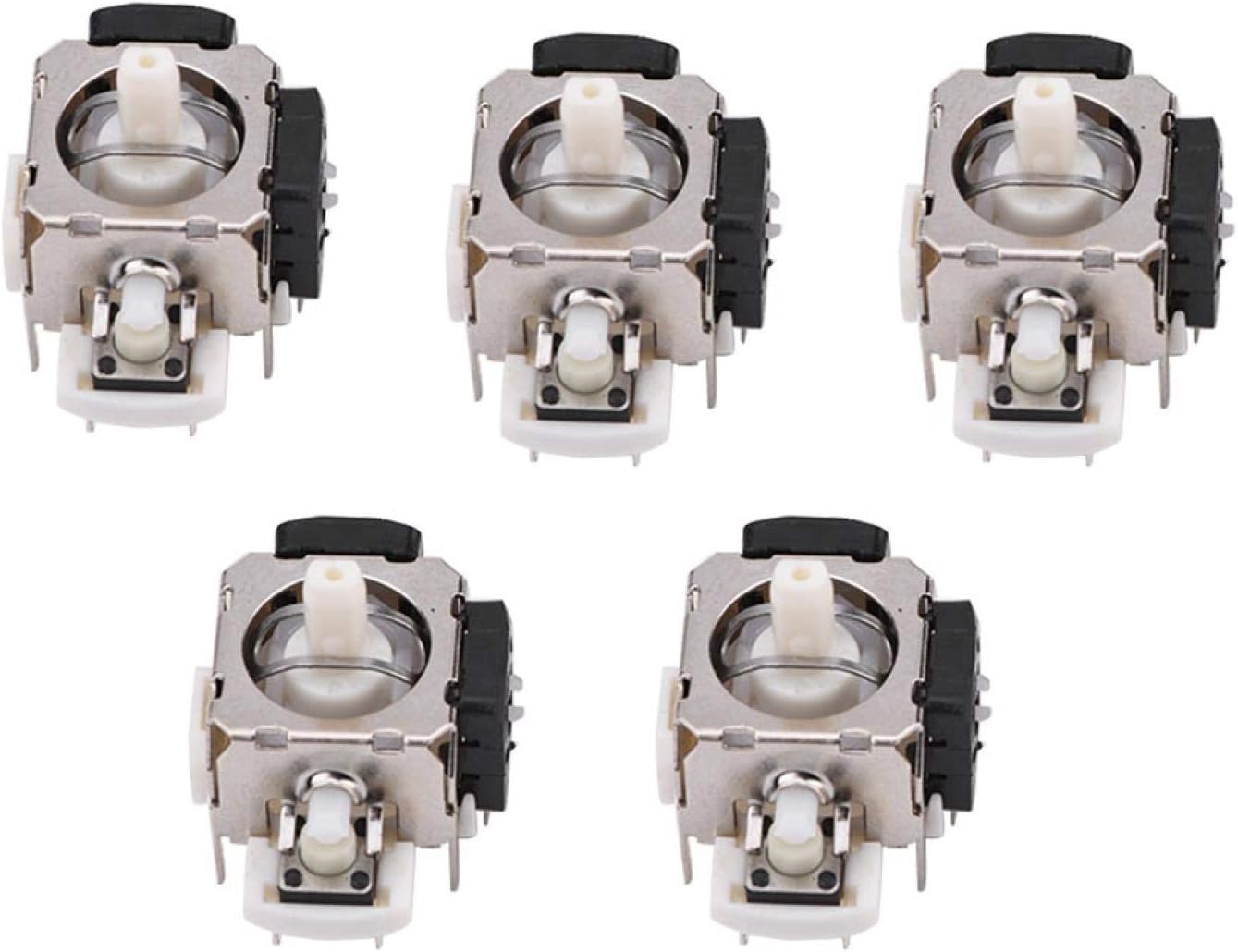 Amazon.com: 125 5-Pack Joystick Replacement, 3D Analog Joysticks ...