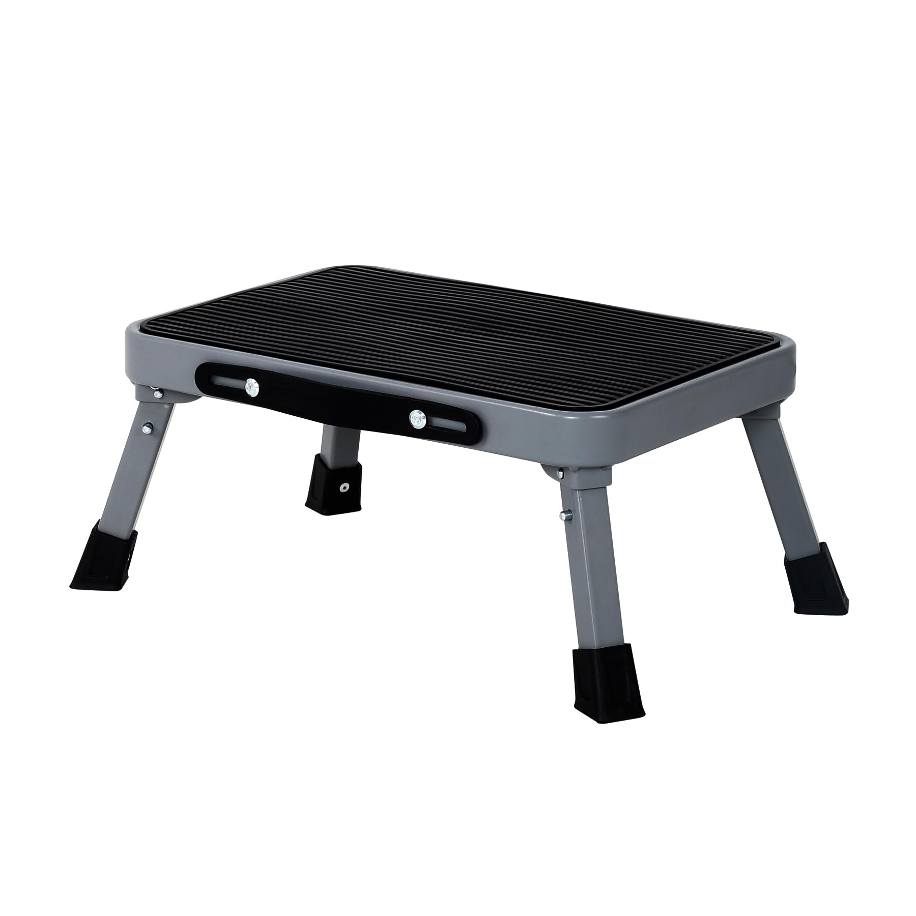 Amazon.com: STOODER 7" Steel Folding Step Stool, Non-Slip Large ...