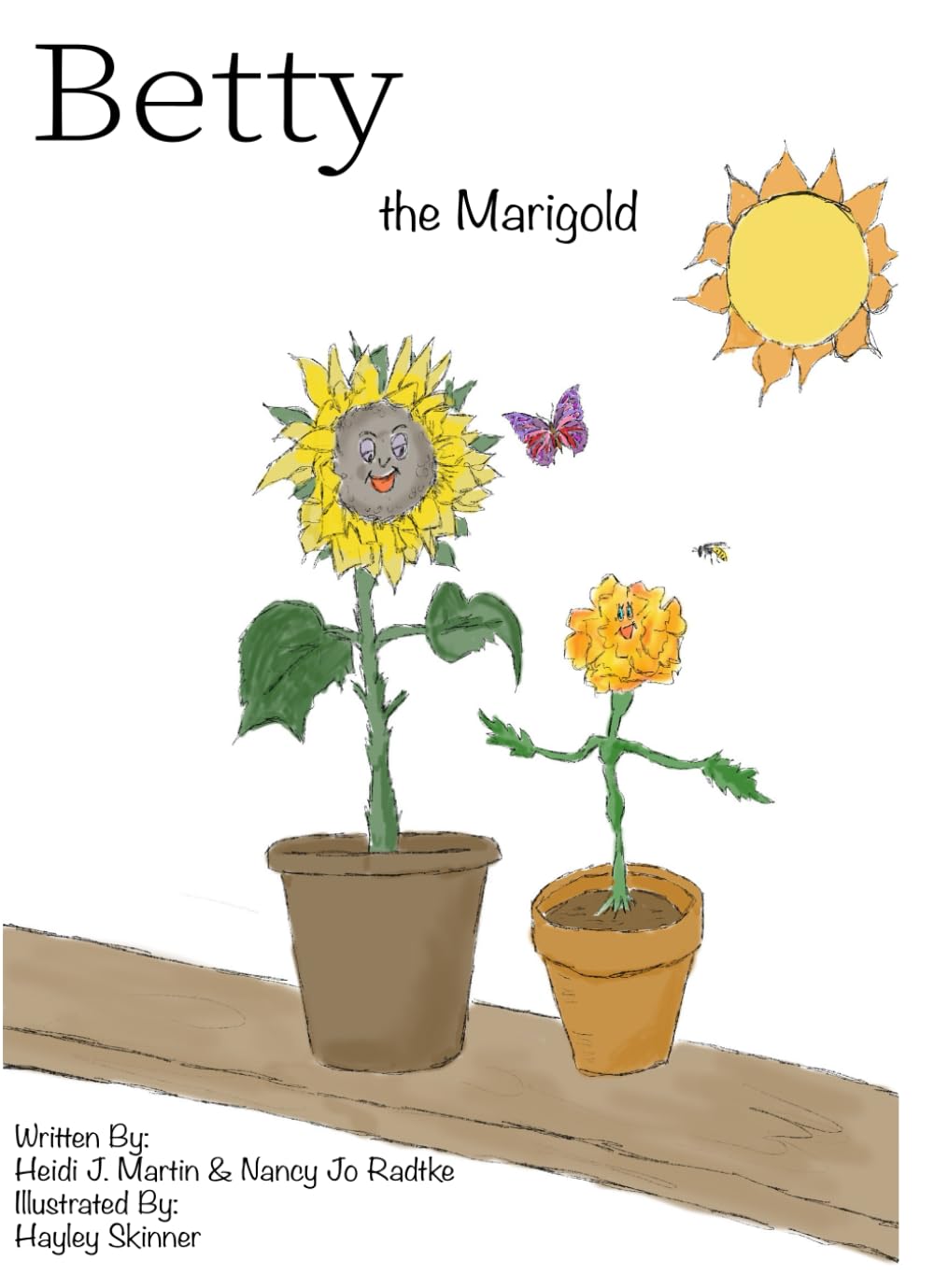 Amazon.com: Betty the Marigold: 9798990086715: Radtke, Nancy Jo, Martin ...