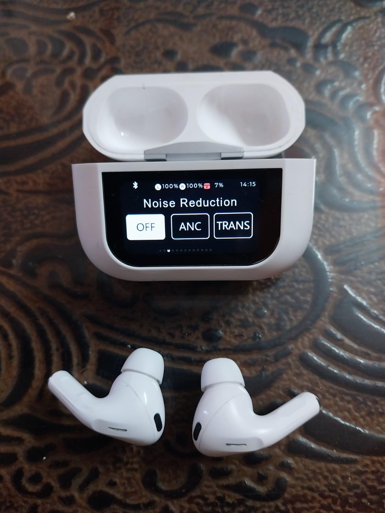 HAMMER Screen TWS, ANC (32dB), Smart Touch Display True Wireless Buds ...