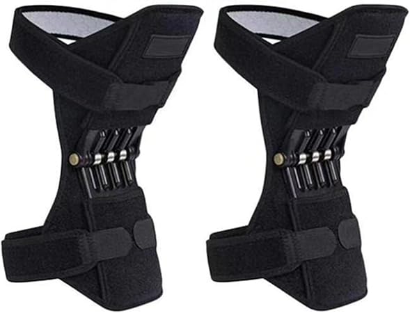 Amazon.com: 1 Pair Knee Booster Brace with Rebound Springs, Power Lift ...