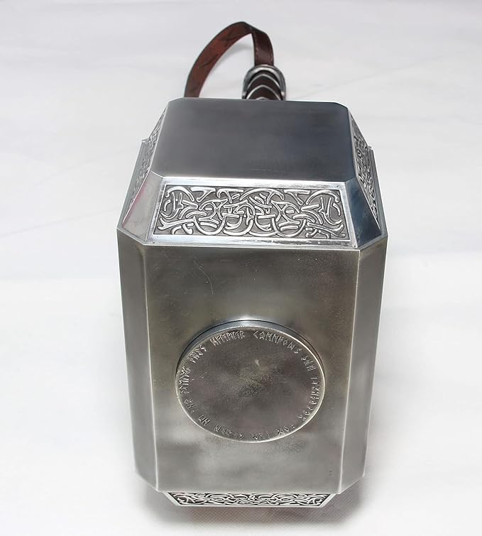Amazon.com: MASTERGOSWORDS Thor Mjolnir Hammer Collectable 1:1 Replica ...