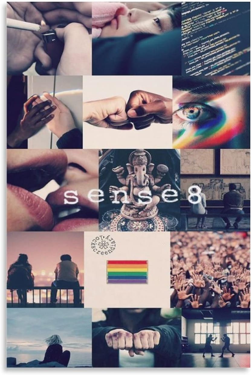 Amazon.com: Sense8 Finale Special Movie Posters (4) Wall Art Paintings ...