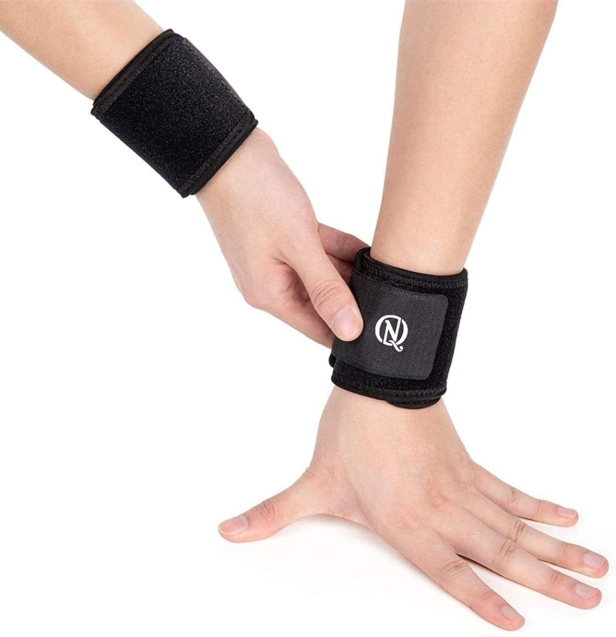 Buy NEVER QUIT Pressurized Wrist Band Support Braces for Men & Women ...
