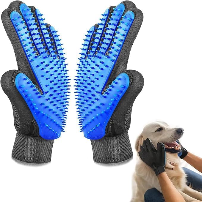 Amazon.com : PSKONTORORA Pet Hair Removal Glove, Efficient Pets Hair ...