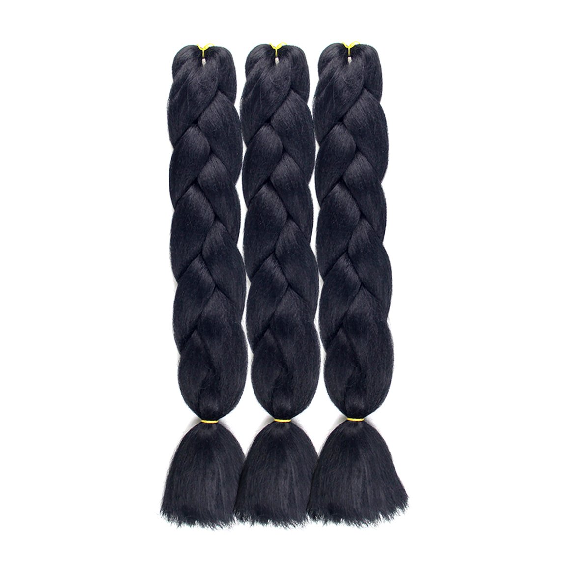 Amazon.com : Braiding Hair 3Pcs/Lot Synthetic Hair Extensions Ombre ...