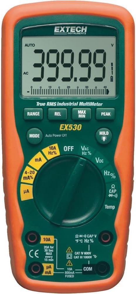 Extech EX503 Waterproof Industrial MultiMeter Nepal | Ubuy