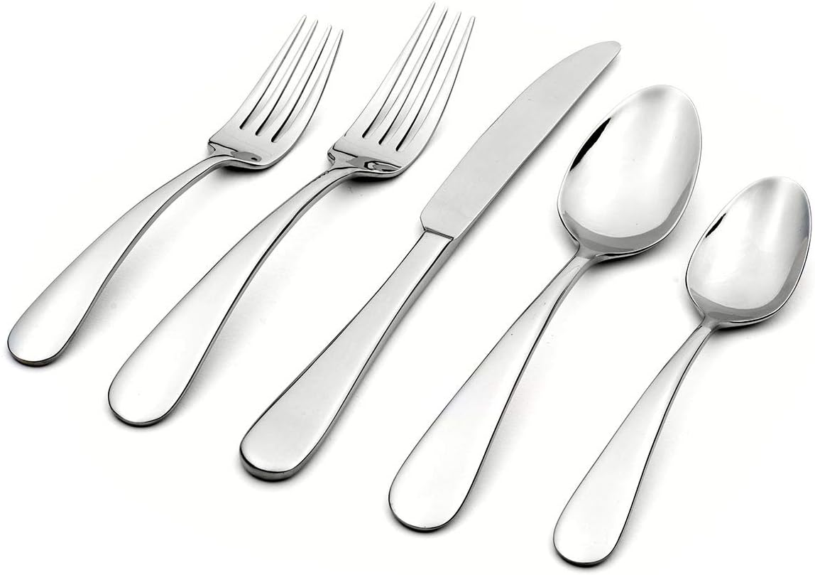 Amazon.com | Oneida, Service for 4 Hyde Park 20 Piece Everyday Flatware ...