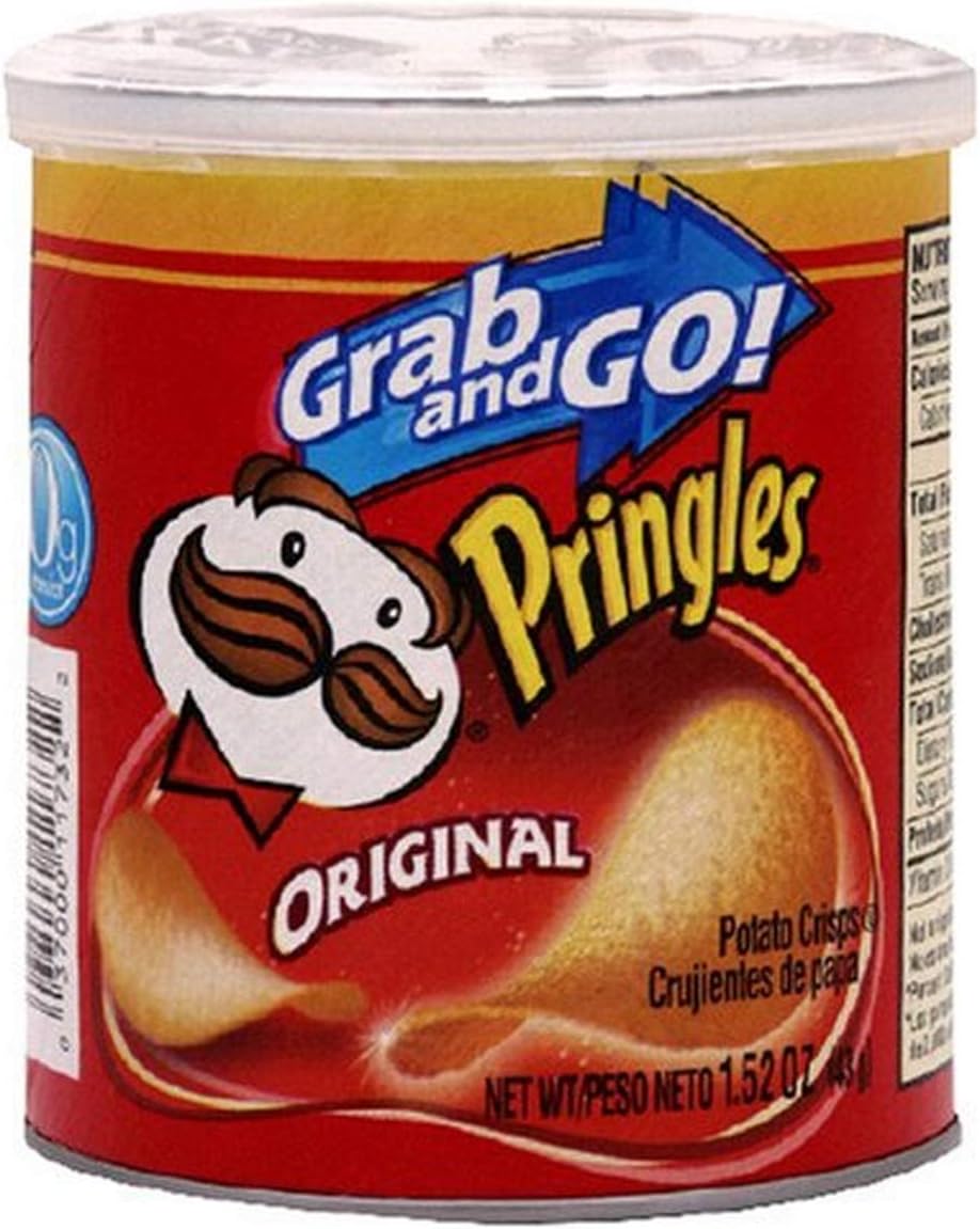 Amazon.com: Pringles Original Crisps, 1.3 Oz