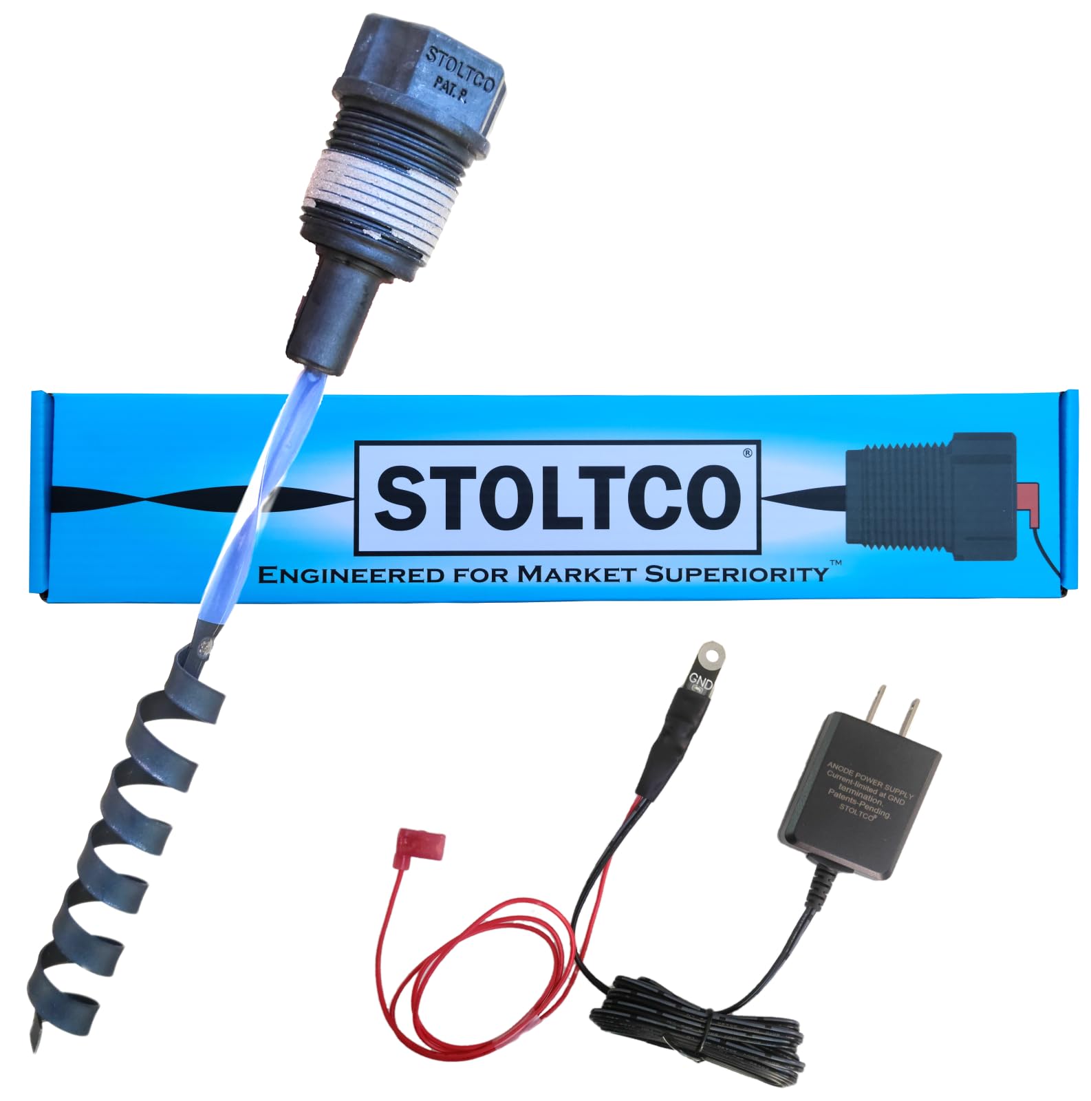 Snapklik.com : STOLTCO Titanium-MMO Powered Anode - Superior Corrosion ...