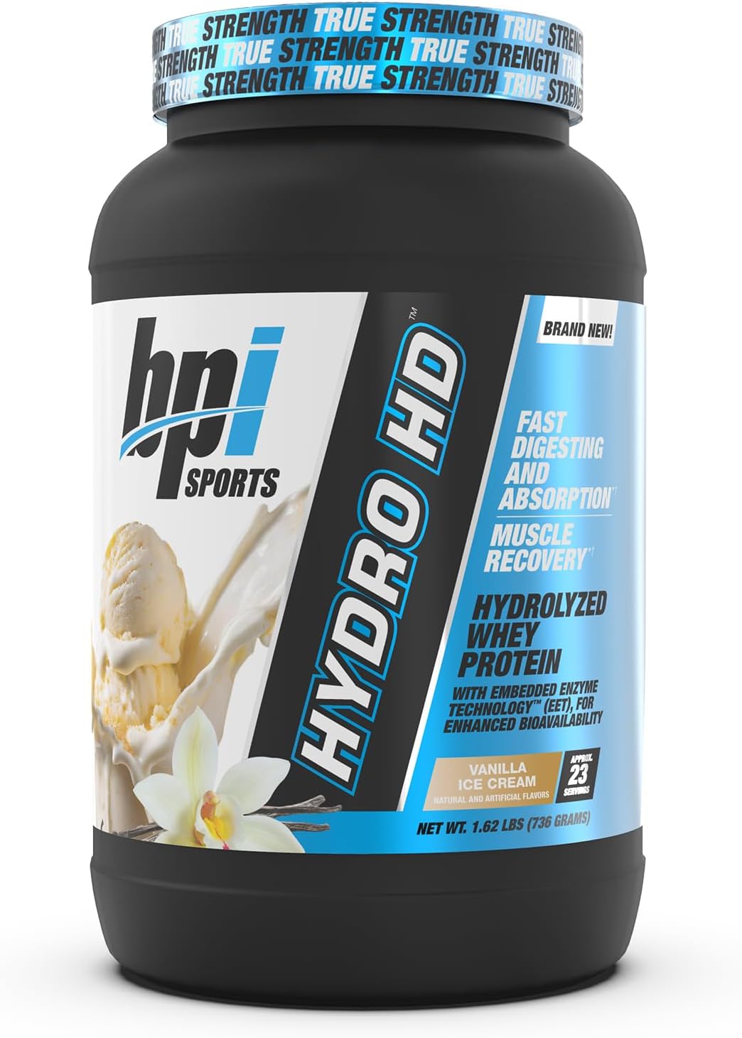 Amazon.com: BPI Sports Hydro HD - 100% Hydrolyzed Whey Protein Powder ...