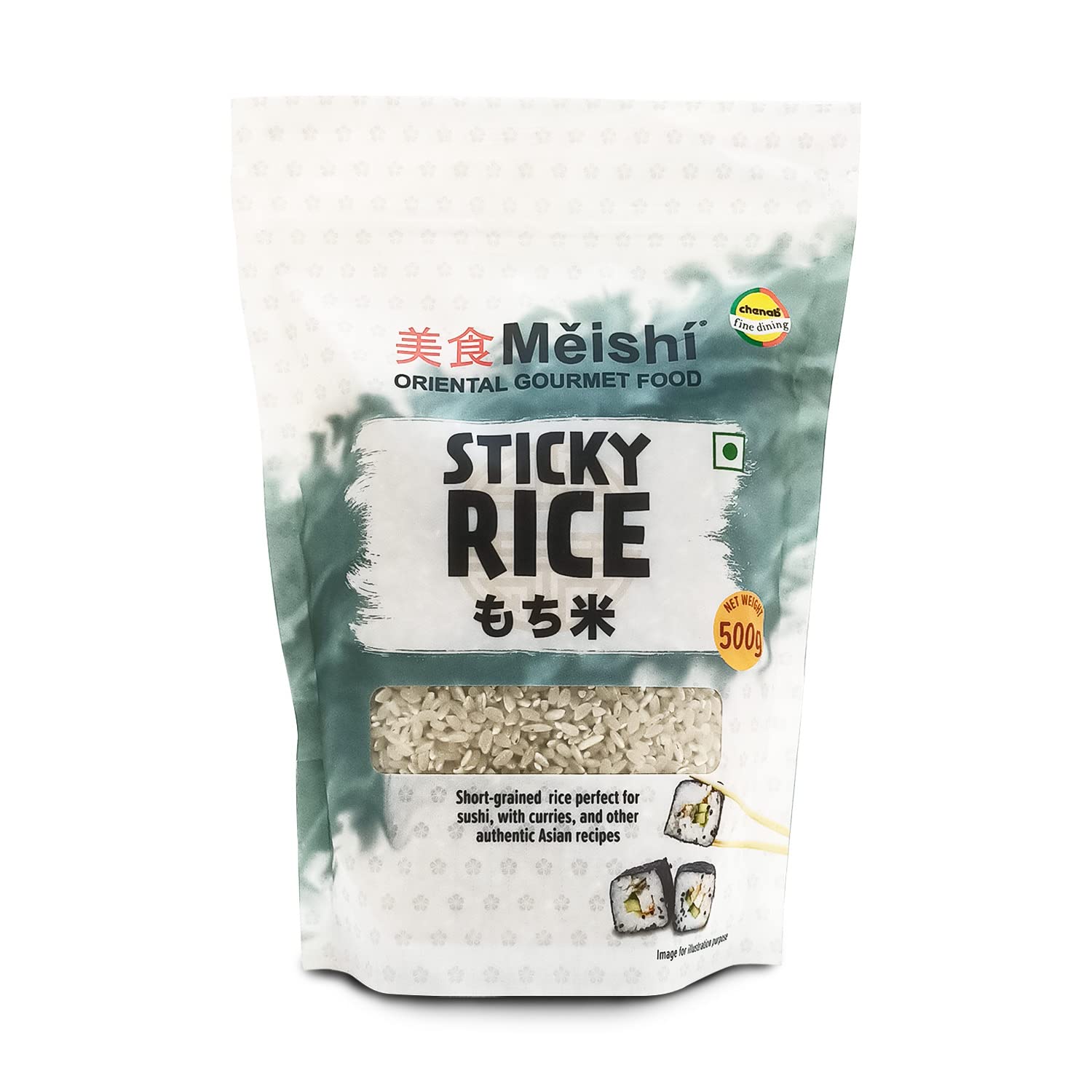 Meishi White Sticky Rice | 500g | Traditionally Grown | Gluten Free ...
