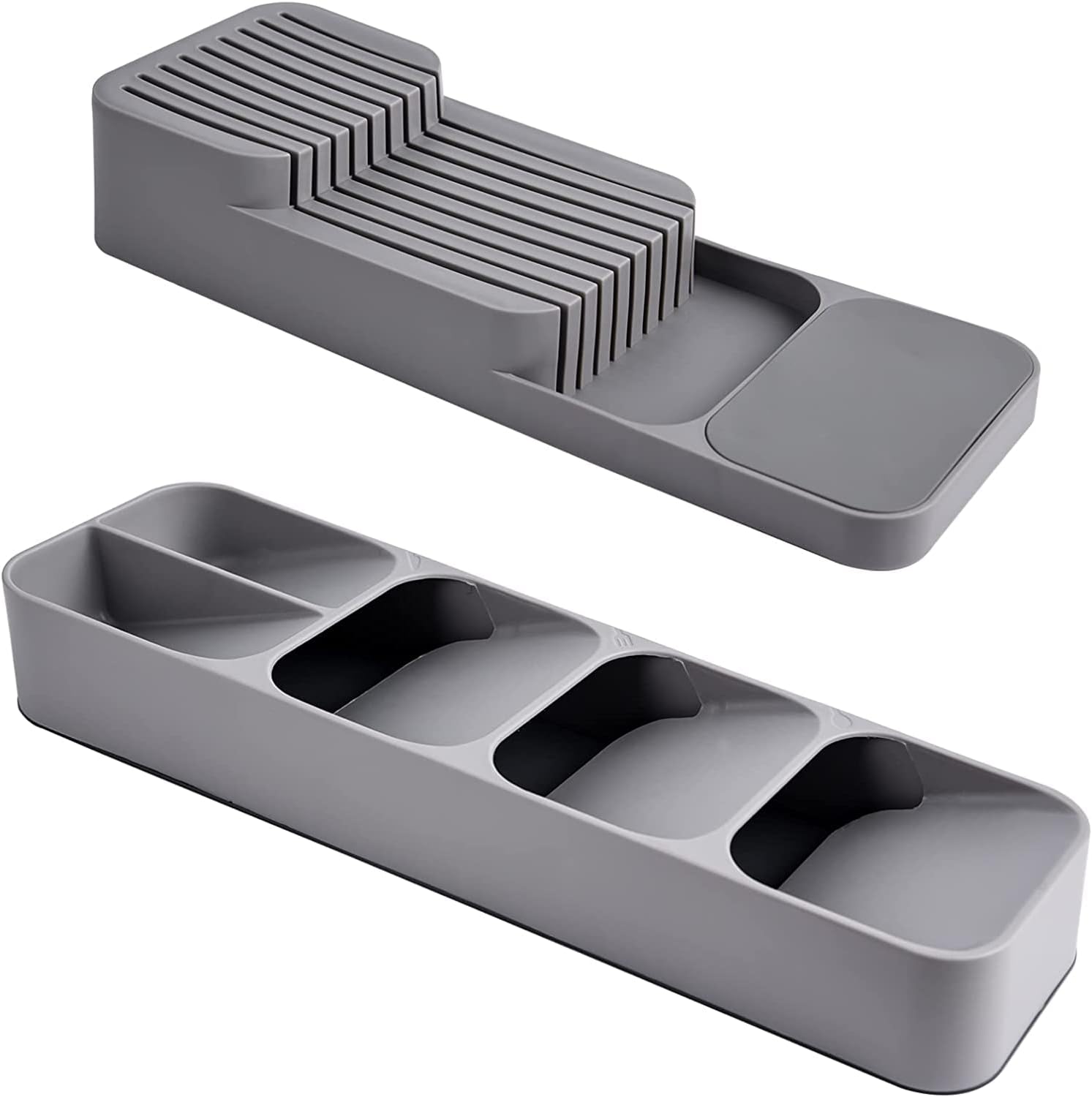 Kitchen Drawer Organizer Drawer Store Organizer Tray for Knives Block ...