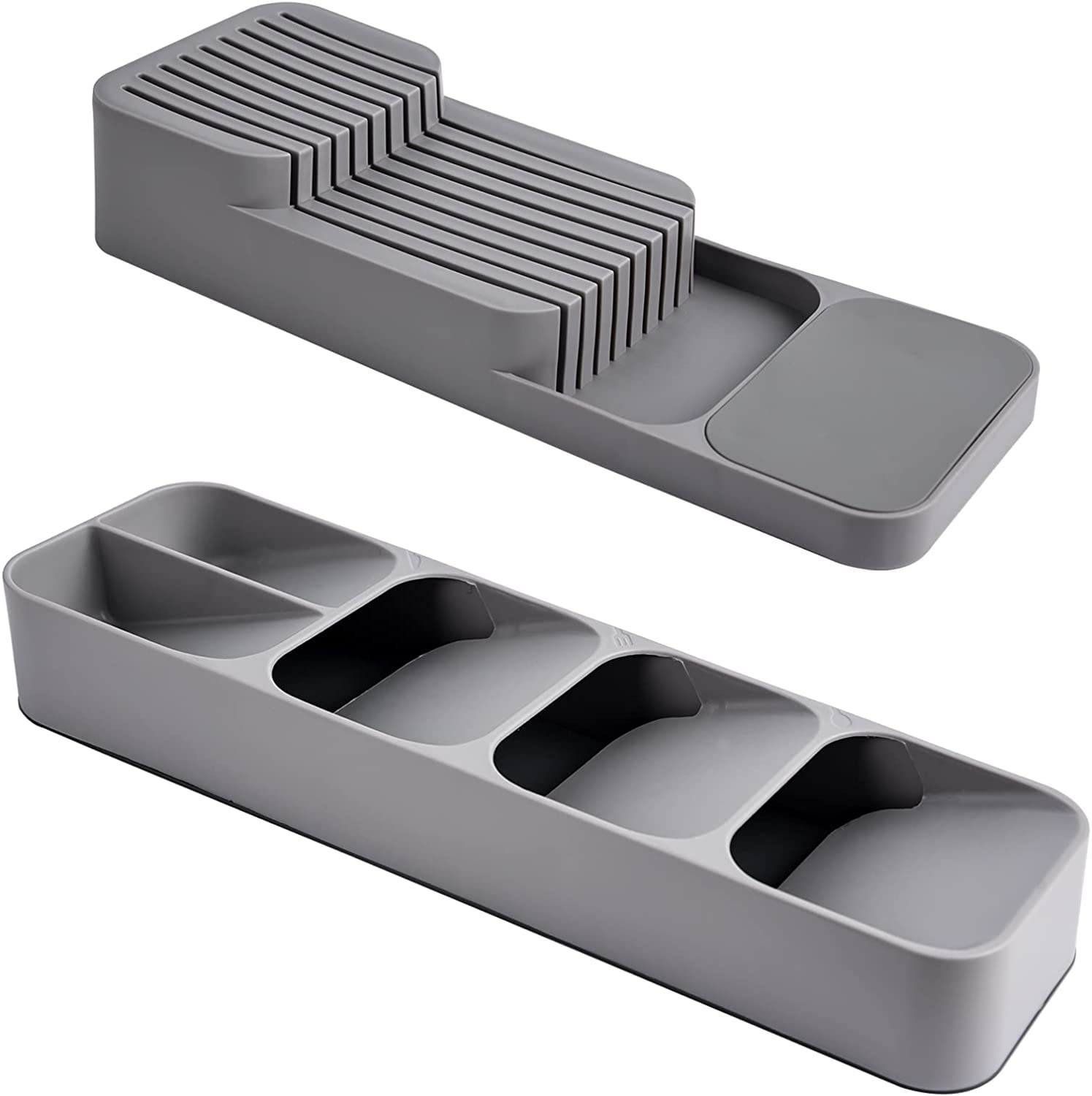 Kitchen Drawer Organizer Drawer Store Organizer Tray for Knives Block ...