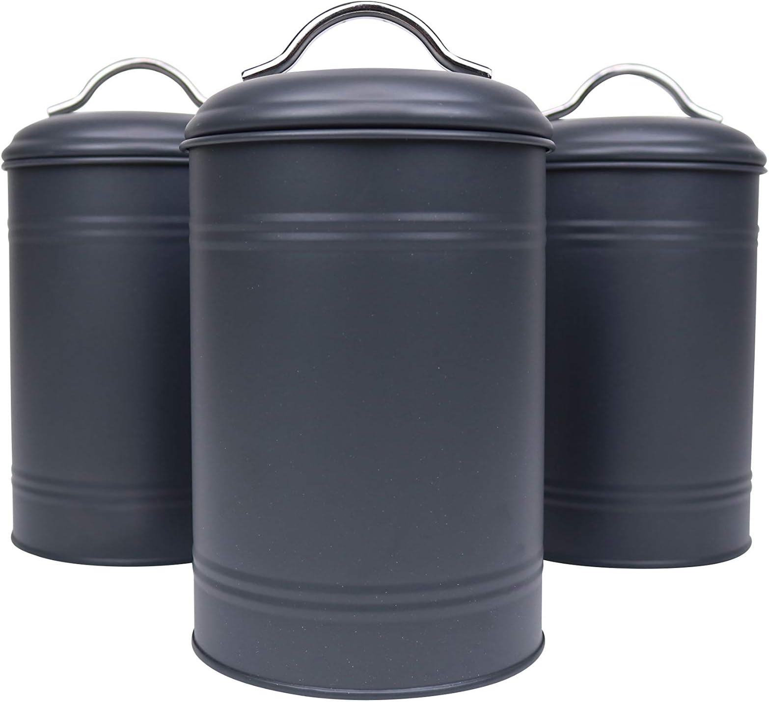 Amazon.com: Now Designs Large Steel Canister Specialty Storage, DIA4 x ...