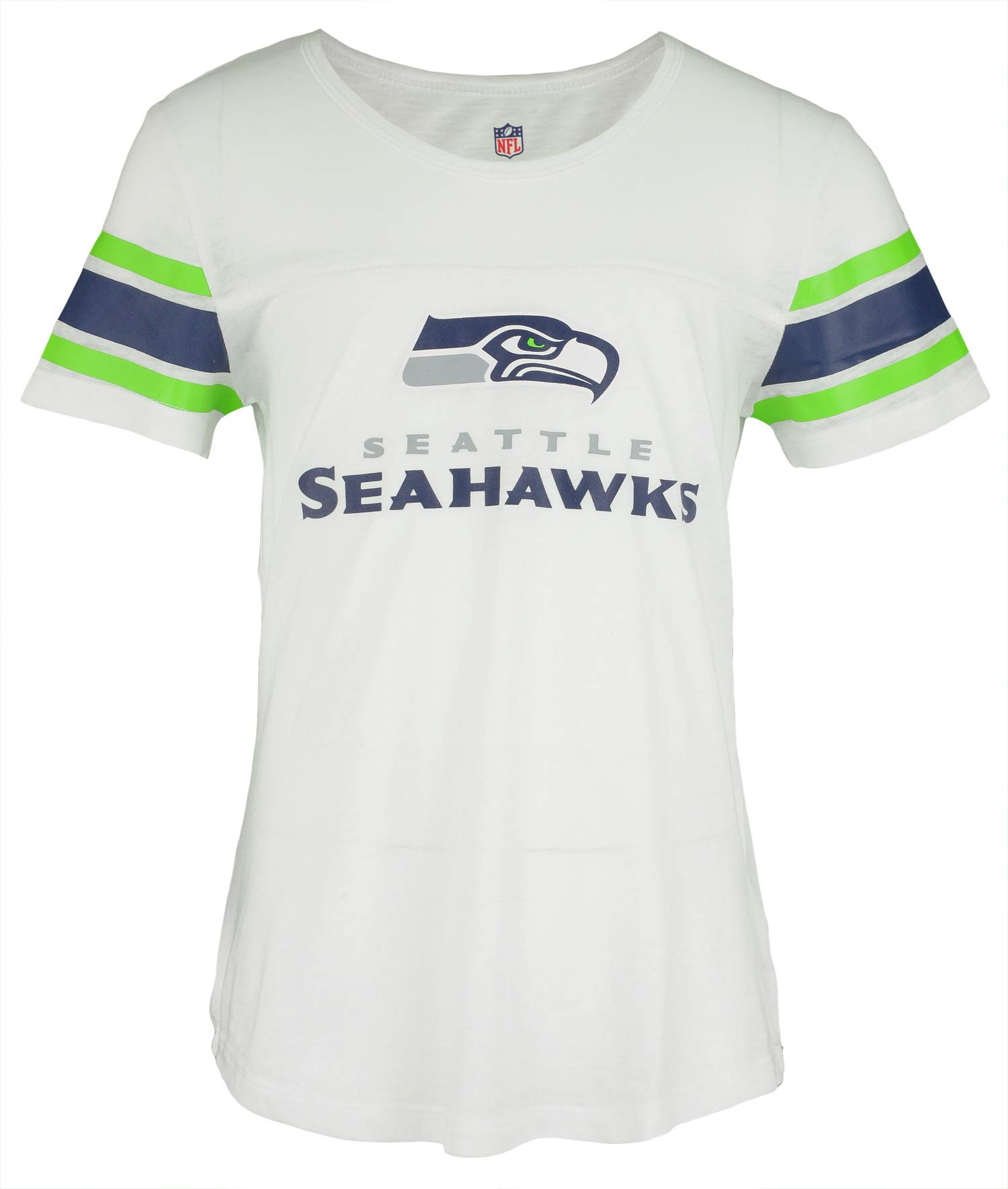 Amazon.com: NFL Youth Girls Seattle Seahawks Team Pride Burnout Tee ...