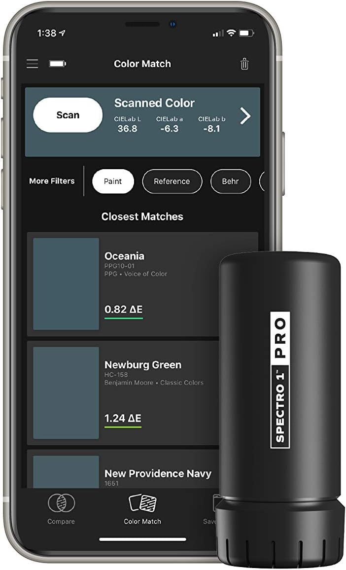 Spectro 1 Pro Mobile Spectrophotometer Not impacted by Sheen or Gloss ...