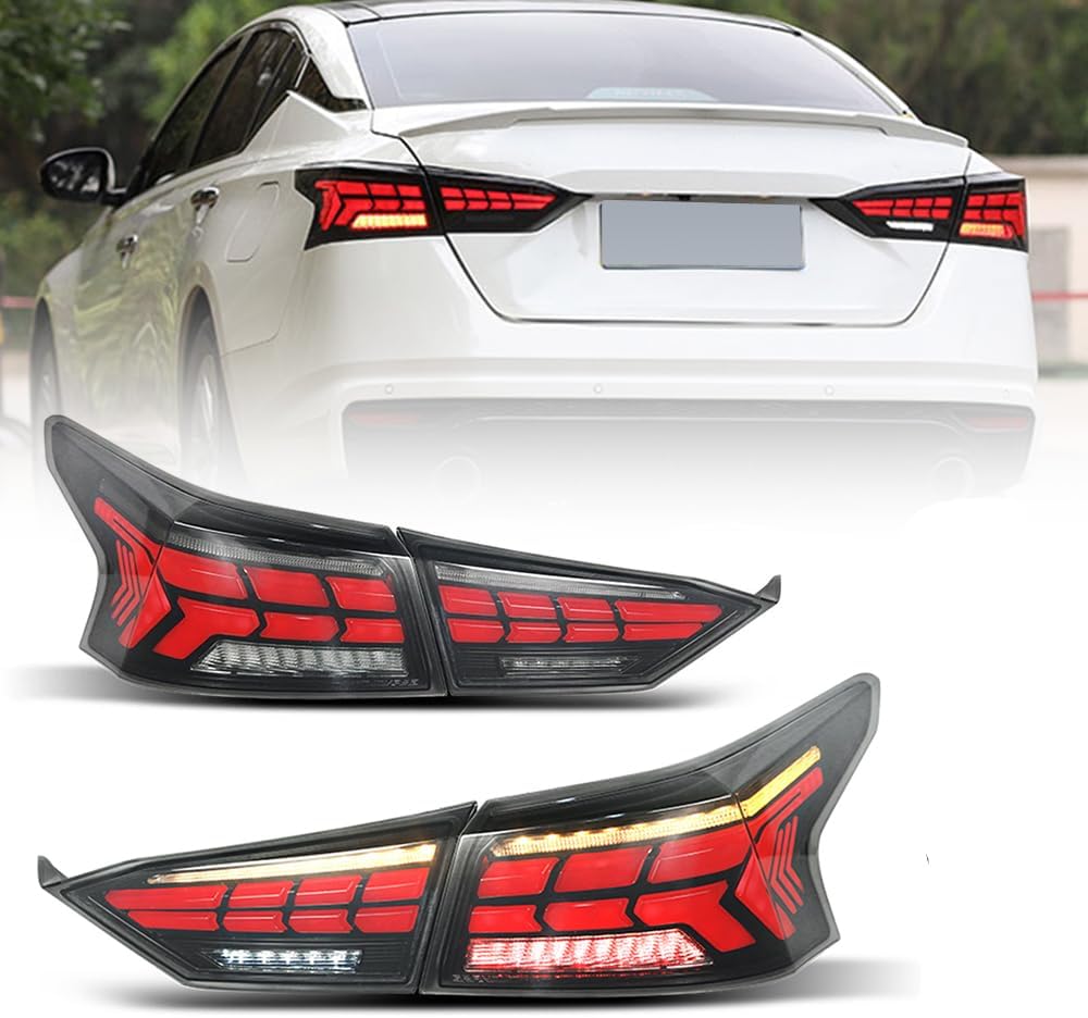 Amazon.com: LED Tail Lights Assembly Compatible with Nissan Altima 2019 ...