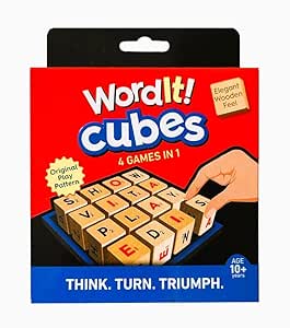Buy WordIt! Cubes | Original Play Pattern | Eco-Friendly Wooden Word ...