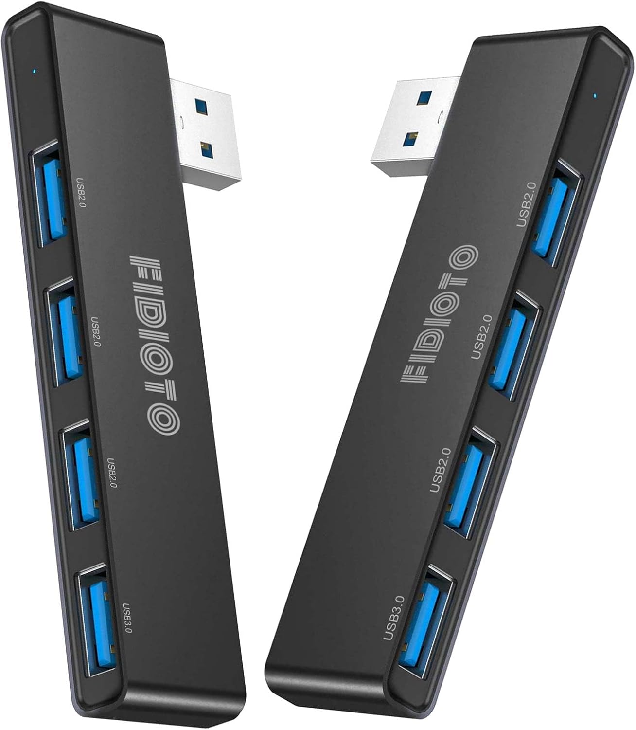 Amazon.com: USB Hub 2Pack, Fidioto 4 Port Network-Hub(1 * 3.0 Hub, 3 * 2.0 Hub), USB Expander ...