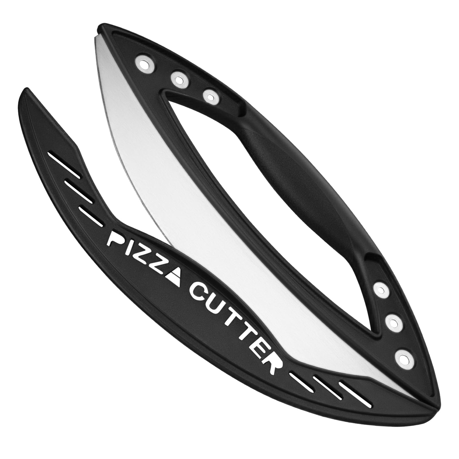 Amazon.com: Pisol Pizza Cutter, 12" Pizza Cutter Rocker with Blade ...