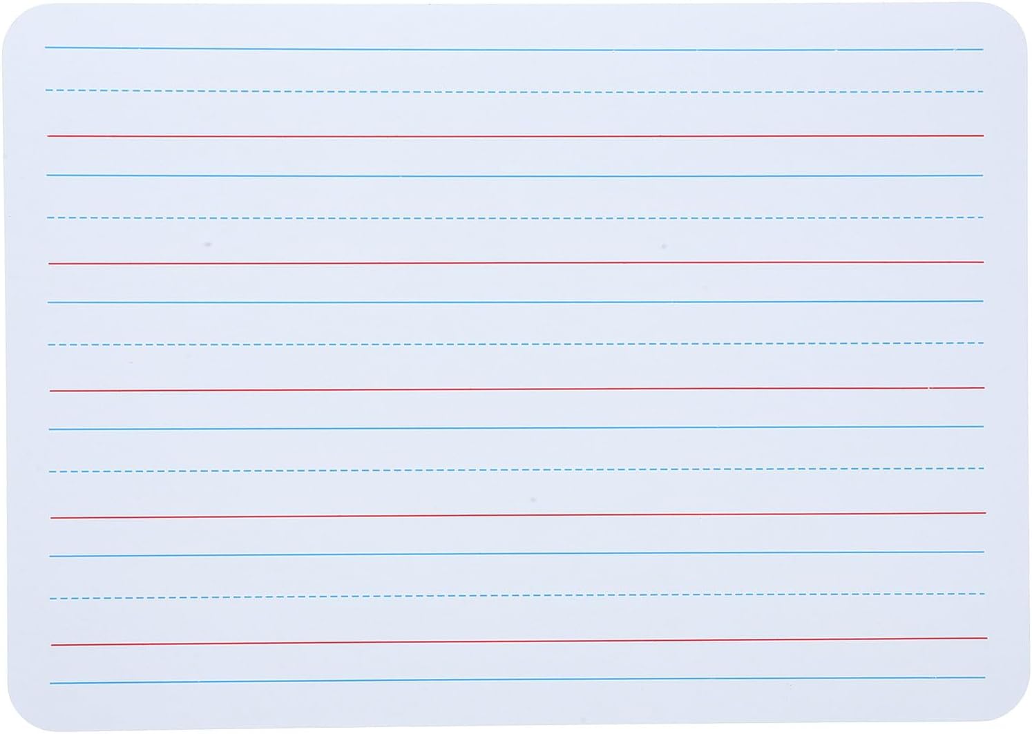 ELAYARD Double-Sided Small Whiteboard Dry Erase Writing Board with Red ...