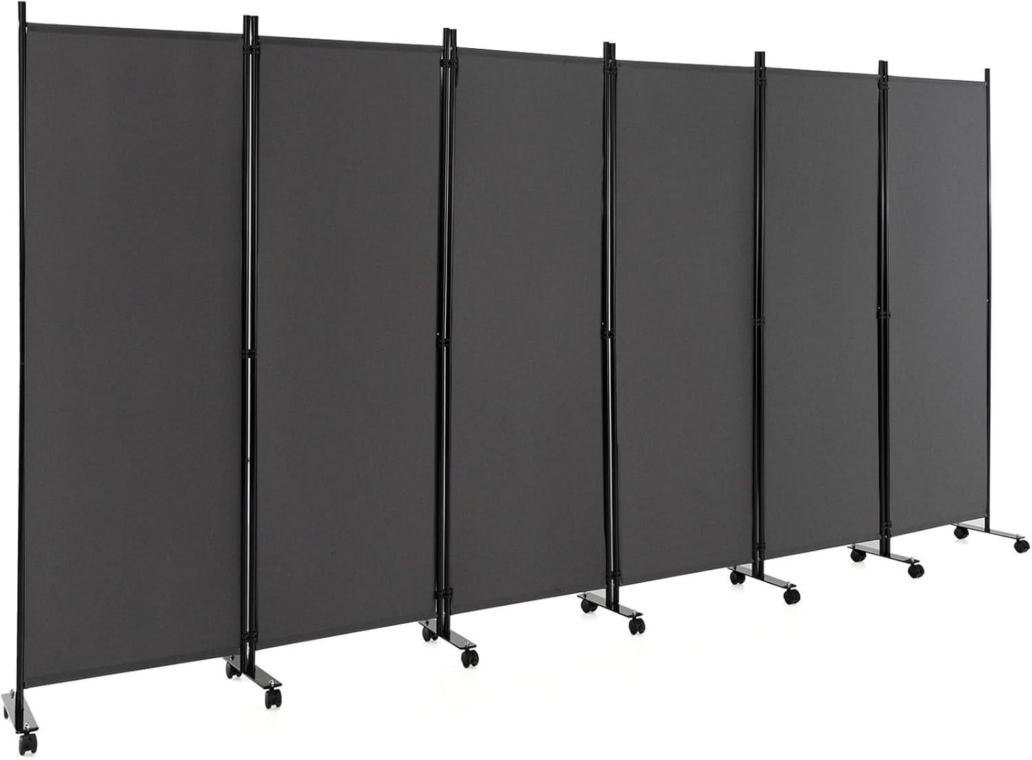 Amazon.com - Giantex 6 Panel Room Divider, 132''W x 68''H Large Folding ...