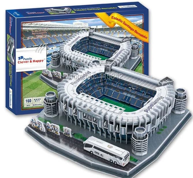 Buy Bernabeu Stadium 3D Puzzle. YOU ARE INVITED TO BUILD THE HOME OF ...