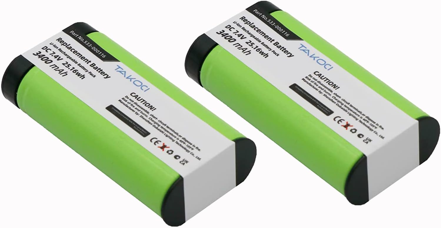 2-Pack Replacement Battery for logitech UE Megaboom 3 UE Megaboom1 S ...