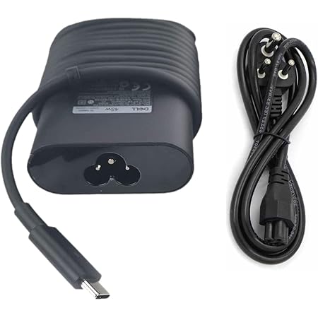 Dell Original 65W USB Type-C Adapter for Laptop, Latitude 5289 5290 ...