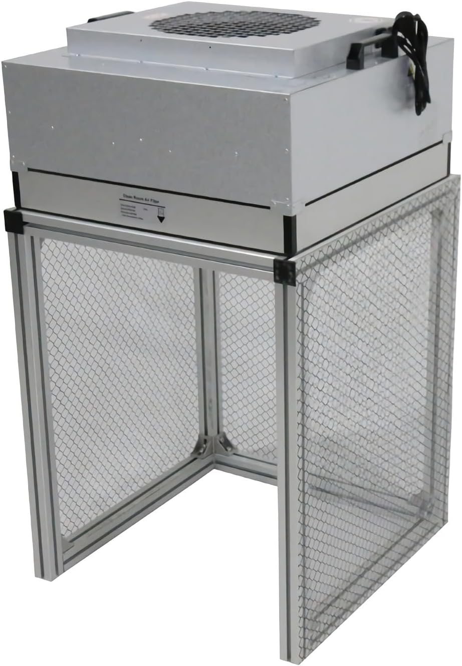 BREVELTION Vertical Laminar Dust Free Room Bench 23.6 x 23.6 x 29inch ...