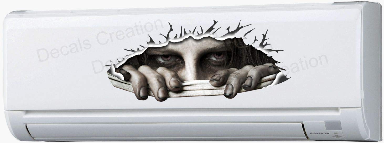 Decals Creation™ AC Stickers Split Ac Stickers Air Conditioner Sticker ...