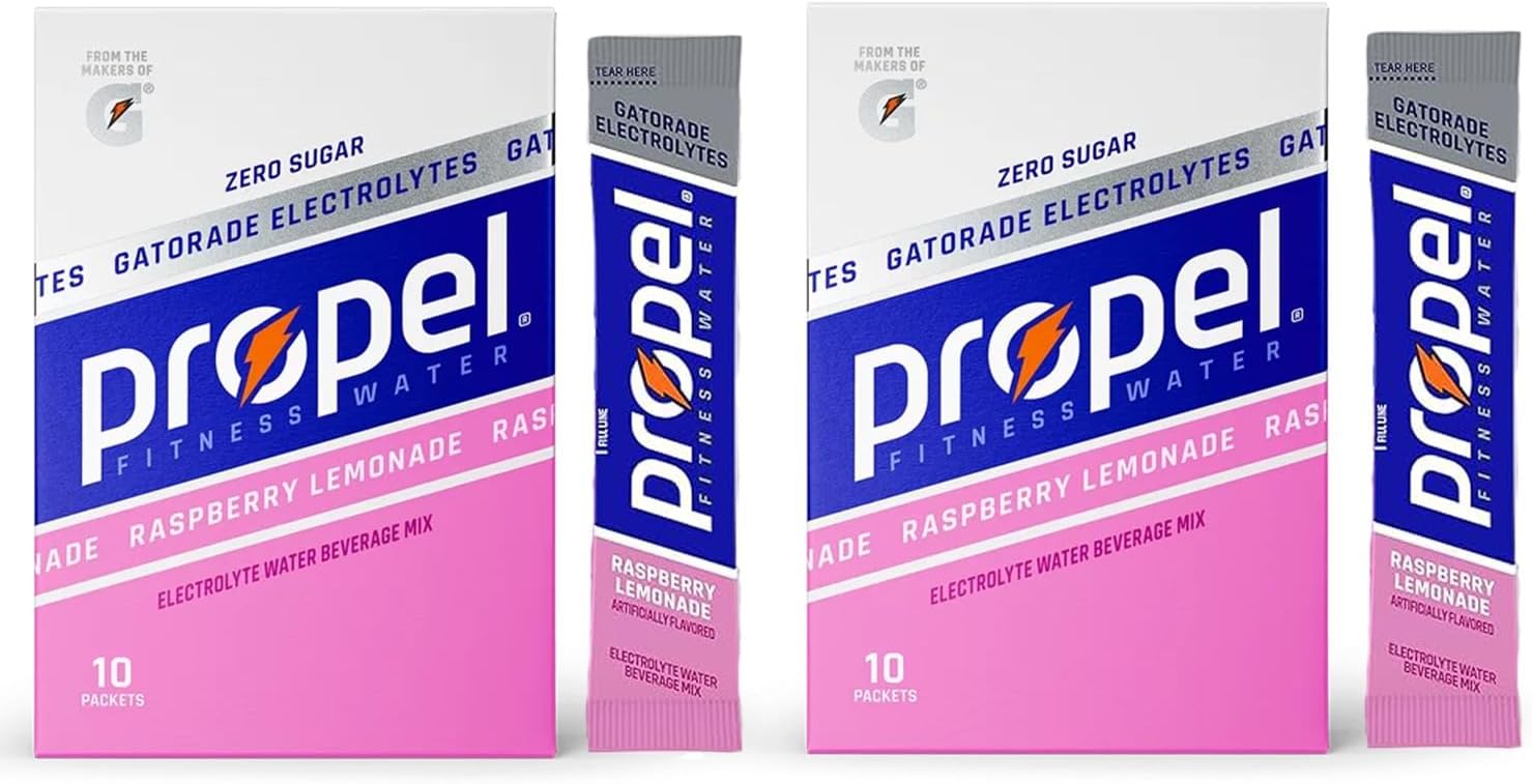 Amazon.com : Propel Powder Packets, Raspberry Lemonade With ...