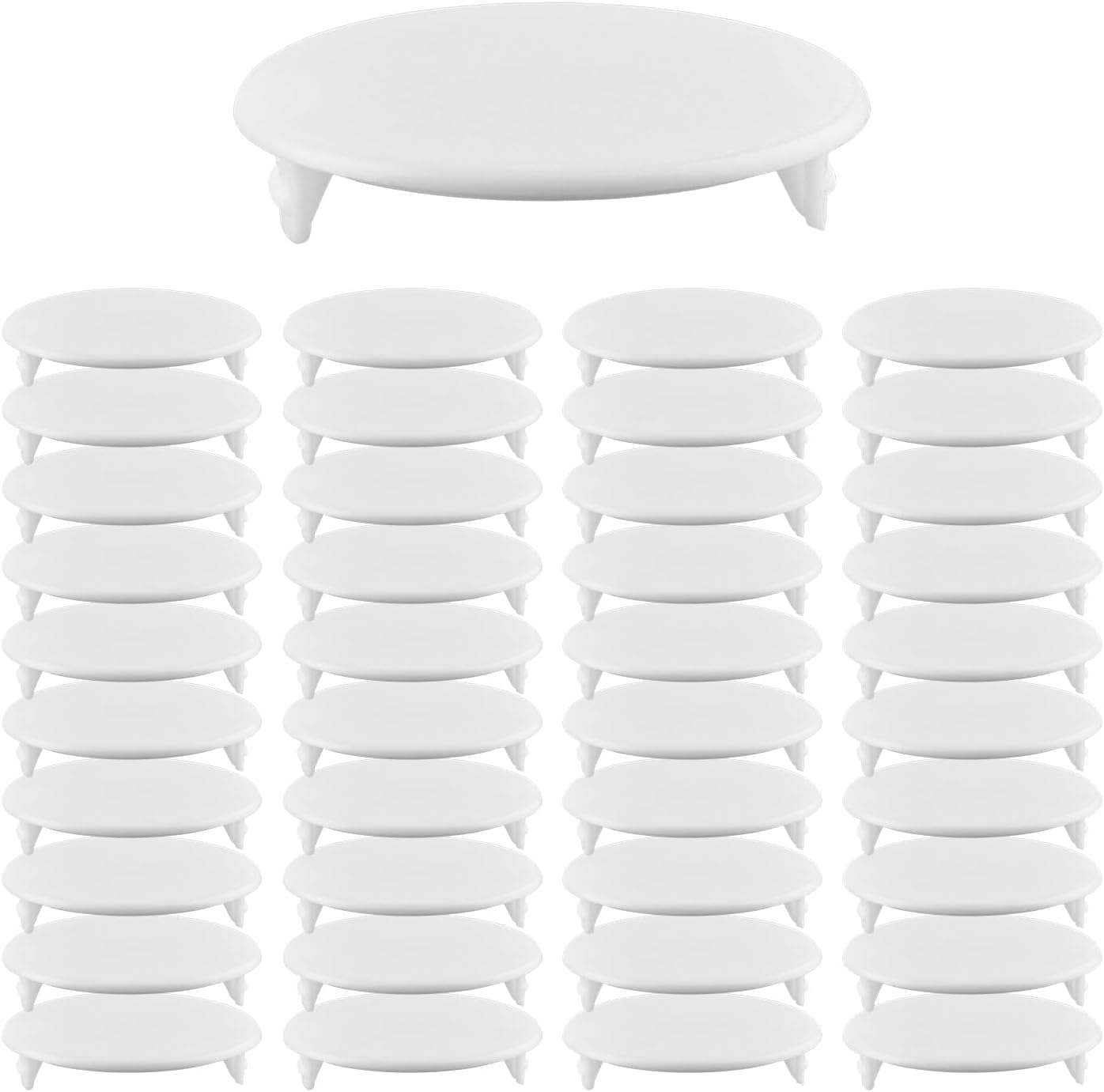 Tabanzhe 35MM Hinge Hole Cover Caps 40PCS Plastic Hinge Hole Filler ...