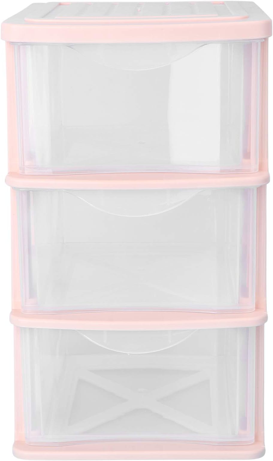 Amazon.com: Toyvian Plastic Drawers Organizer, 1Pc 3-Layer Desktop ...