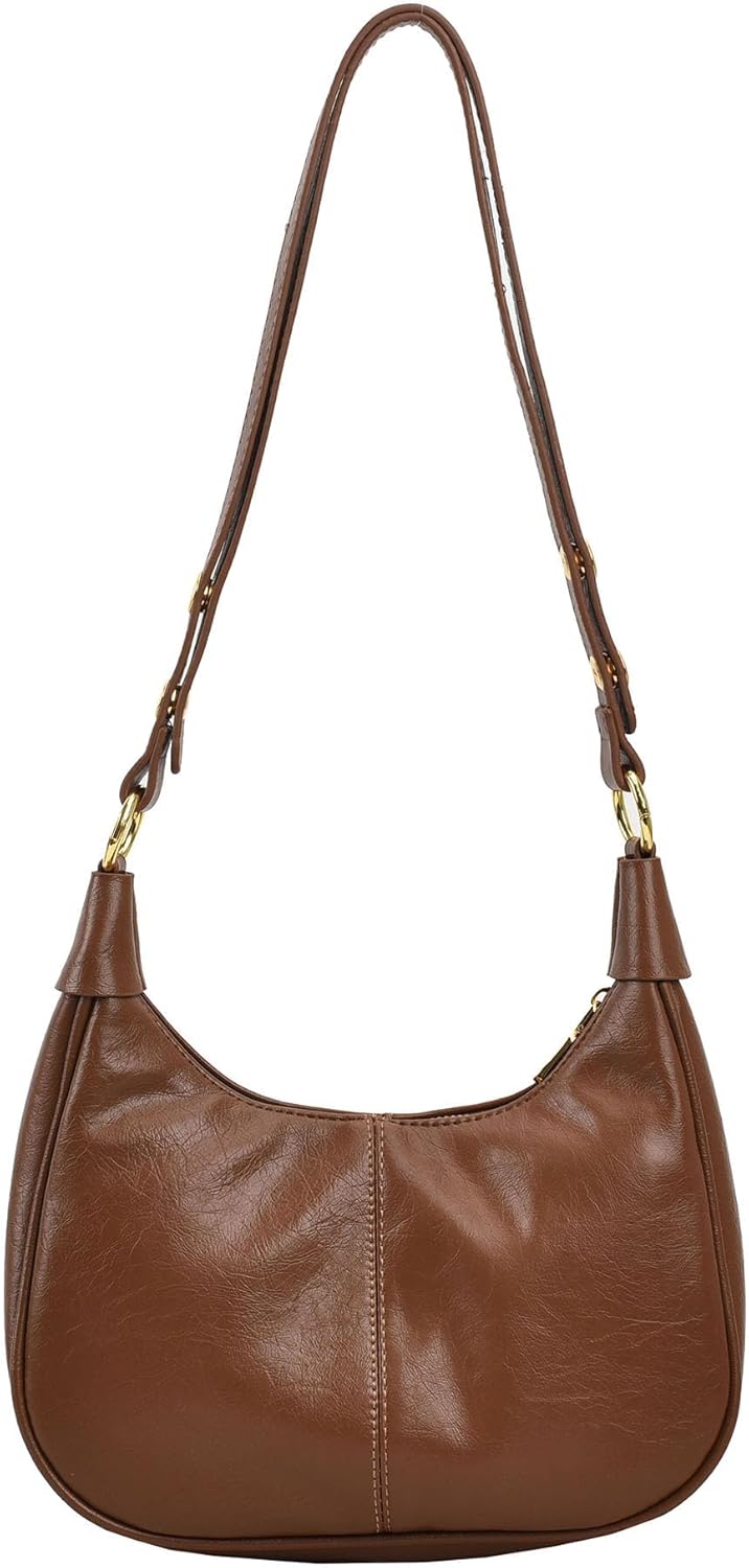 Amazon.com: Crescent Shoulder Bags for Women Cute Hobo Tote Handbag ...