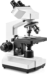 Binocular Microscope,40X-1000X Magnification, WF10X Eyepieces,Metal Die ...