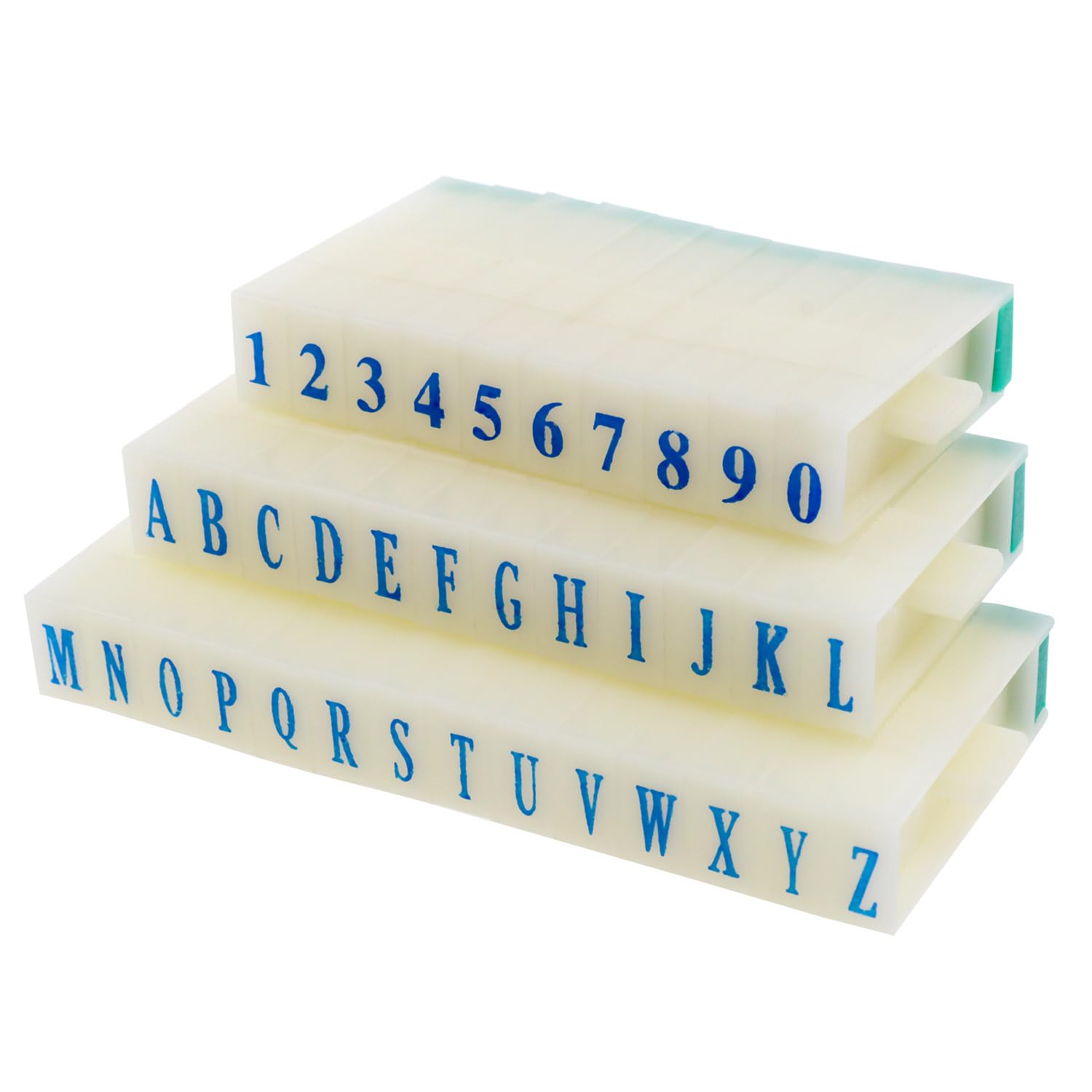 Amazon.com: Yocimango 36PCS Detachable Alphanumeric Stamps and Plastic ...