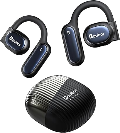 Amazon.com: AUBOR Open Ear Headphones, True Wireless Bluetooth Earbuds with ENC Clear Call ...