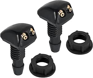 Amazon.com: Zreneyfex 2 Pcs Front Windshield Washer Nozzles, Window ...
