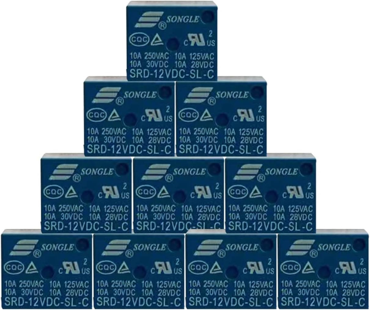 10PCS/LOT SRD-5VDC-SL-C, SRD-12VDC-SL-C, SRD-24VDC-SL-C, 5/12/24VDC ...