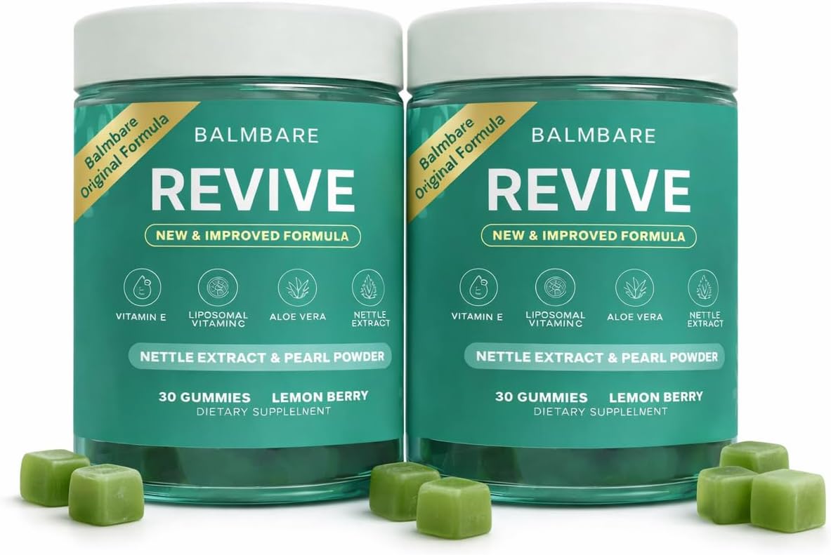 Amazon.com: Revive Hair Gummies I Formulated Hair Growth Supplement for ...