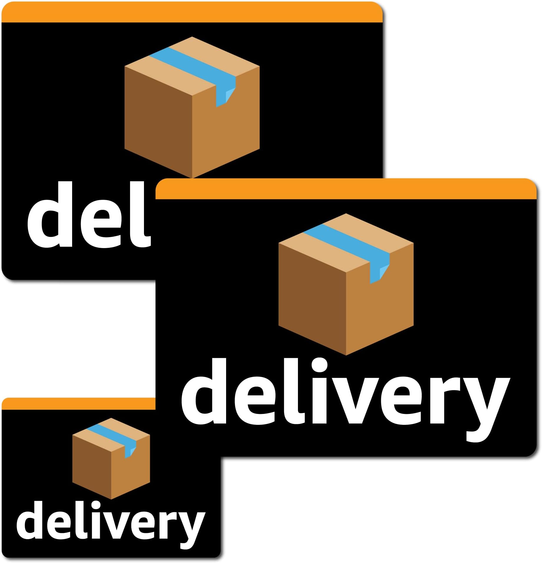 Amazon.com: Delivery Driver Car Magnets [3-Pack] Strong Magnetic Flex ...