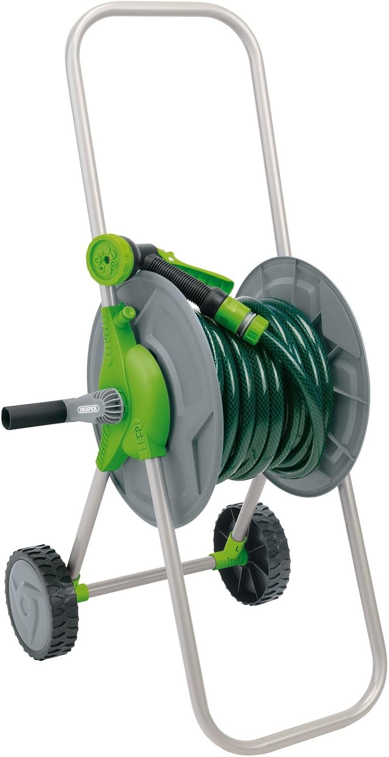 Draper 01024 Garden Hose Trolley Kit, 15m : Amazon.co.uk: Garden