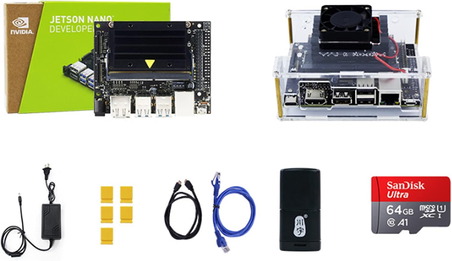 Amazon.com: Jetson Nano 4GB B01 Developer Kit (SUB) with Official ...